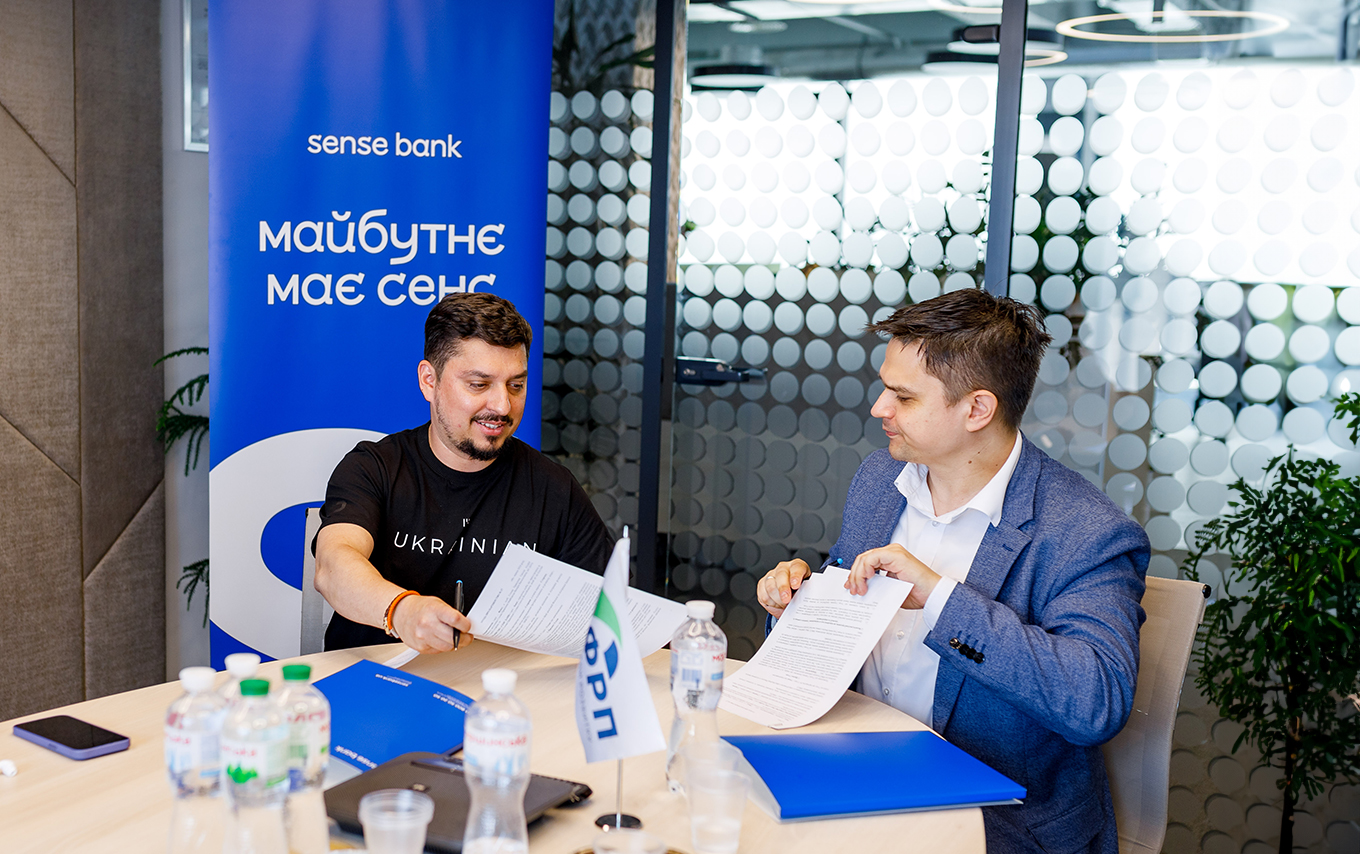 Sense Bank підписав угоду про партнерство з Фондом Розвитку Підприємництва